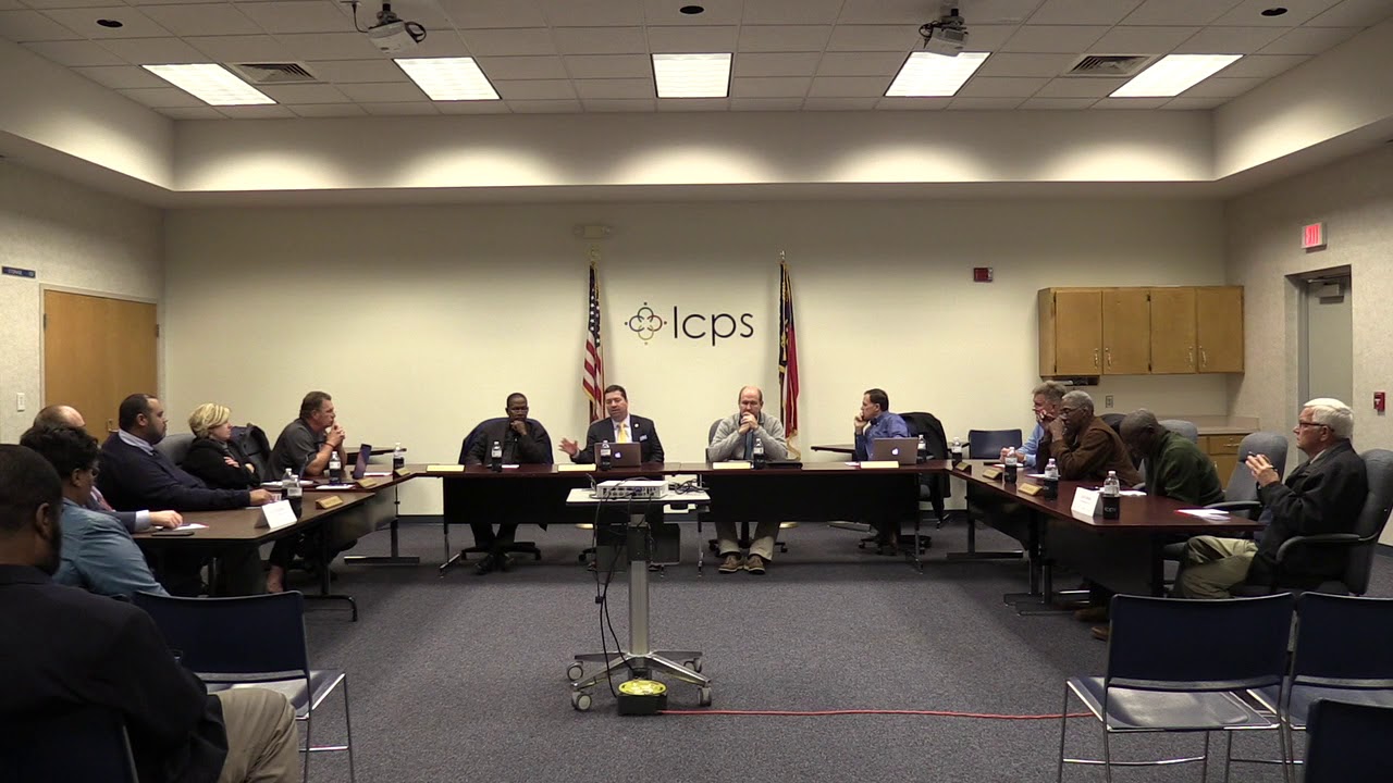 Dec. 11, 2017, School Board work session