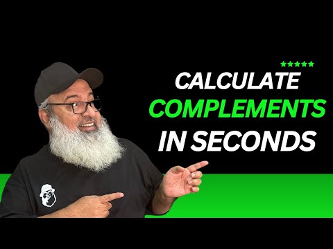 Calculate Complements Super Fast