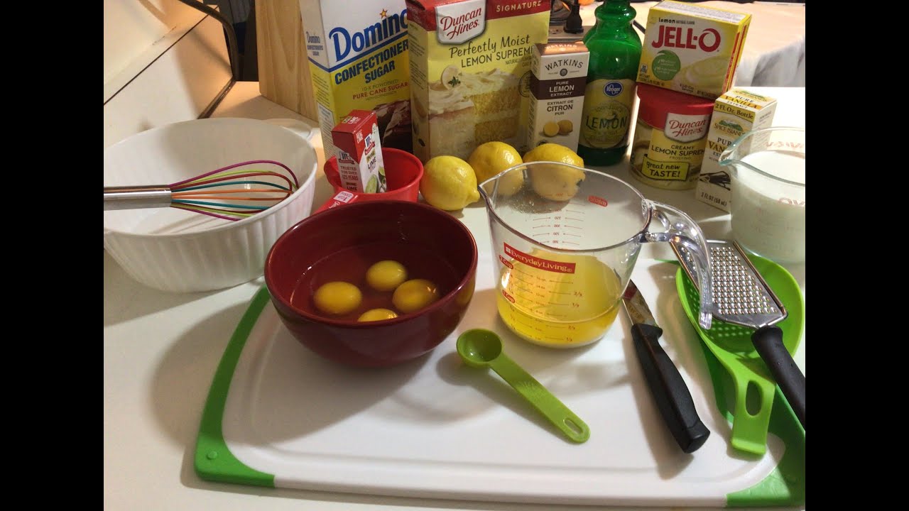 Duncan Hines Lemon 🍋 Supreme Cake Mix Demonstration {How To Taste Homemade}