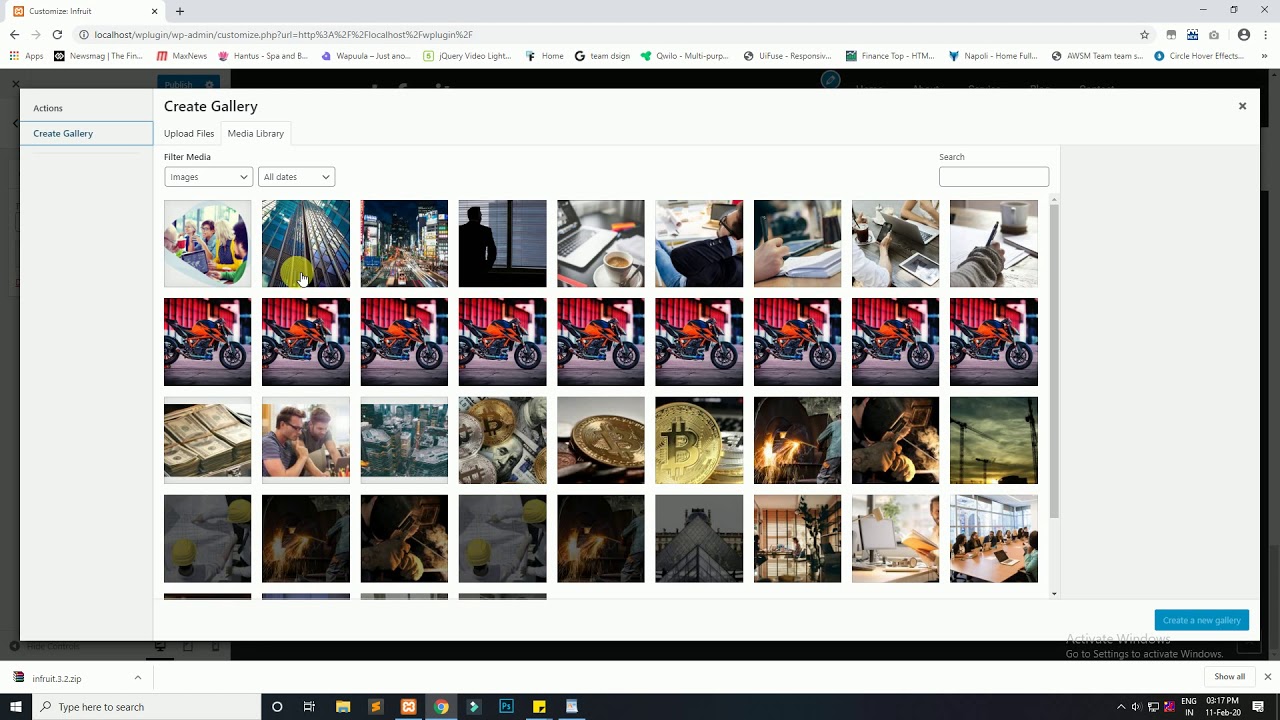 infruit Free WordPress Theme documentation