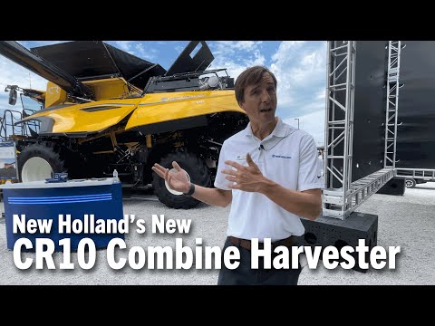 New Holland’s New CR10 Combine Harvester