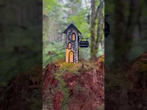 Hereβs the DIY video of the Whimsy Watchtower!