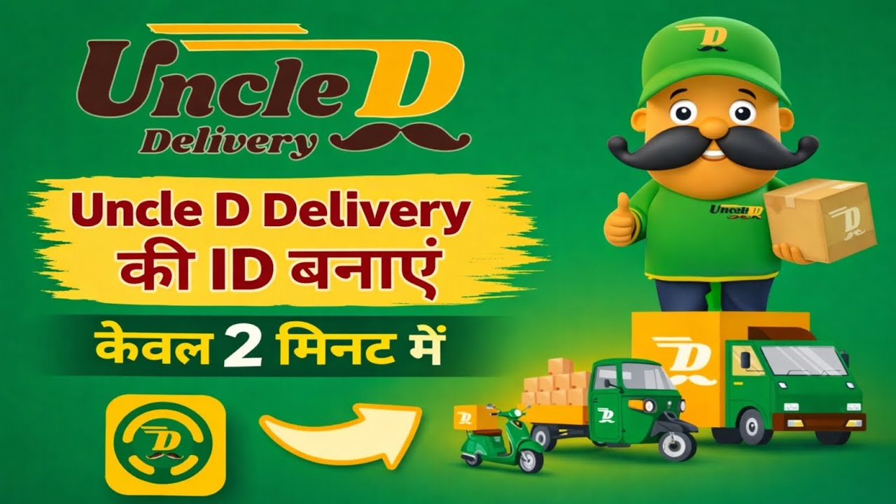 Uncle Driving App Me ID Kaise Banaye? | 2 Minute Me Complete Process 😱