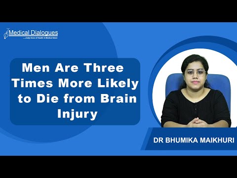 Men Are Three Times More Likely to Die from Brain Injury: Study Finds