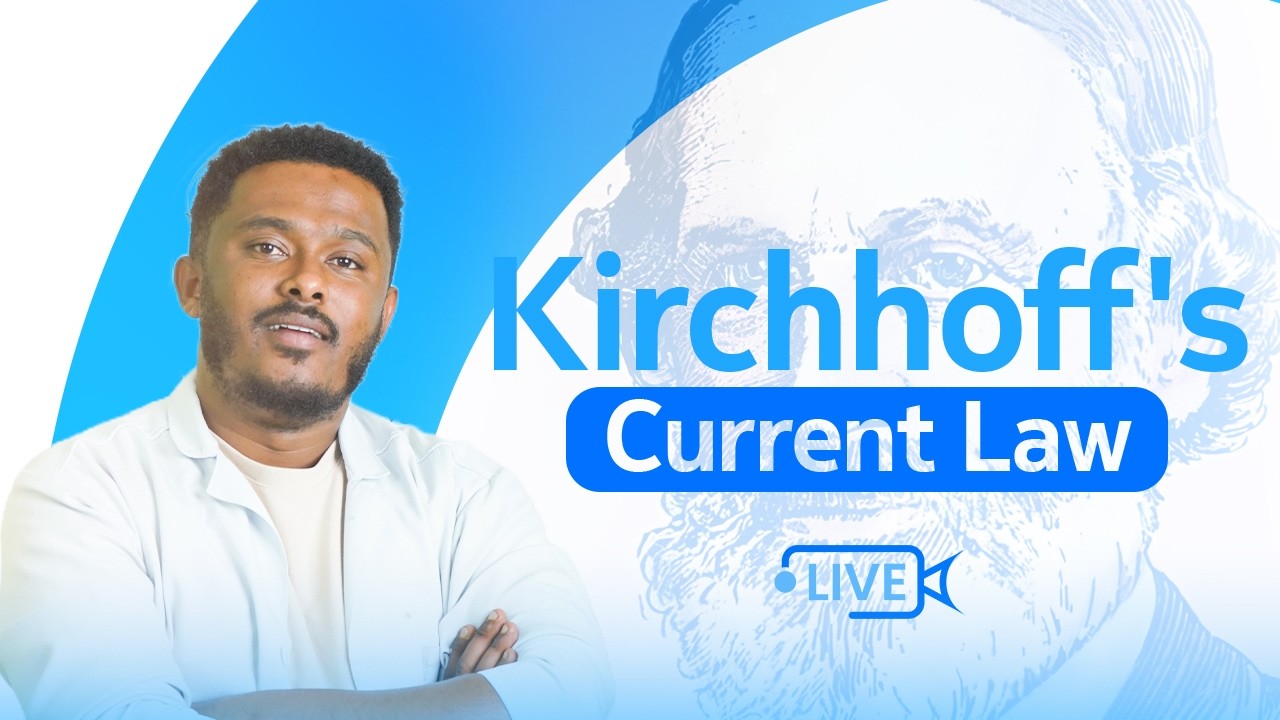 Kirchhoff's rules with Teacher Dani part 1/ live class