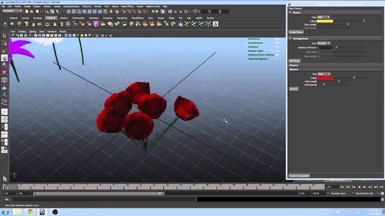 Procedural Flower Generator