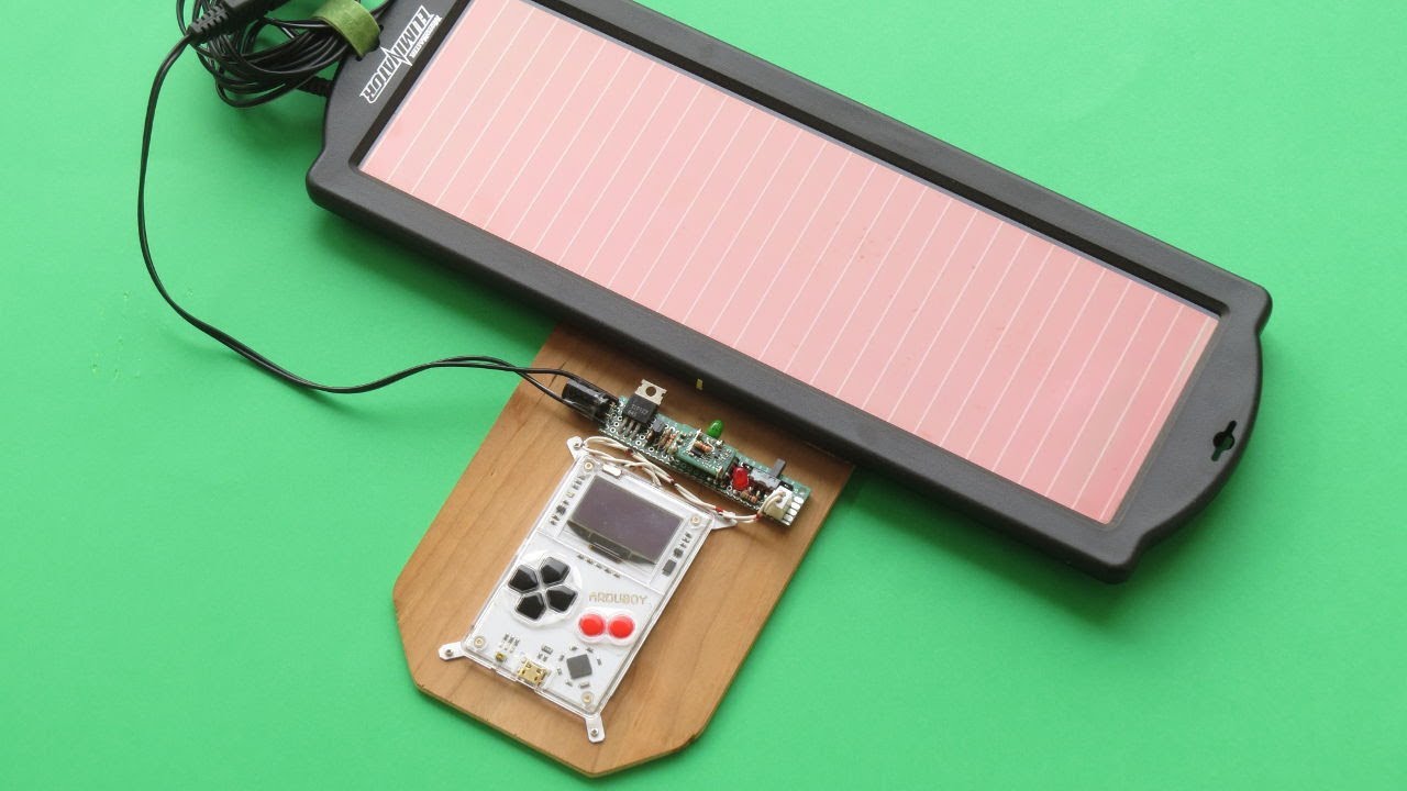 Solar Powered Arduboy