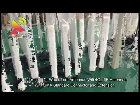 Indoor-outdoor Waterproof Antennas Wifi 4G LTE Antennas With SMA Standard Connector Extension