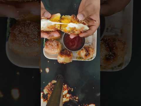 Evening Snack Idea: Corn & Potato Bread Roll | Viral Recipe! #ytt #foodie #viralrecipe #cooking