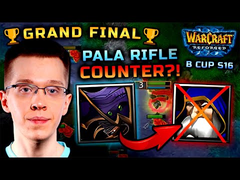 GRAND FINAL 🏆 Happy Solved PALA RIFLE?! New Tactic vs Starbuck in B-Cup 16 | Warcraft 3
