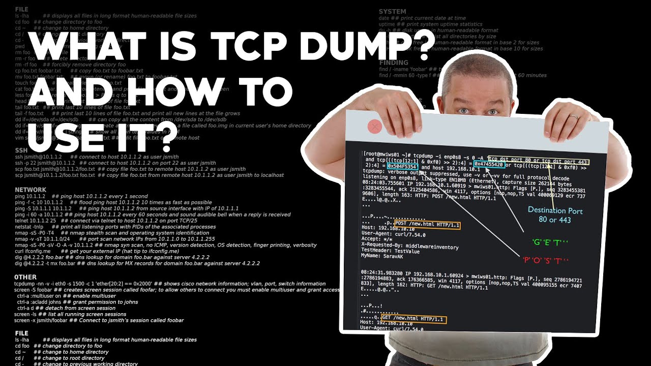 TCP Dump - What is it and how to use it?