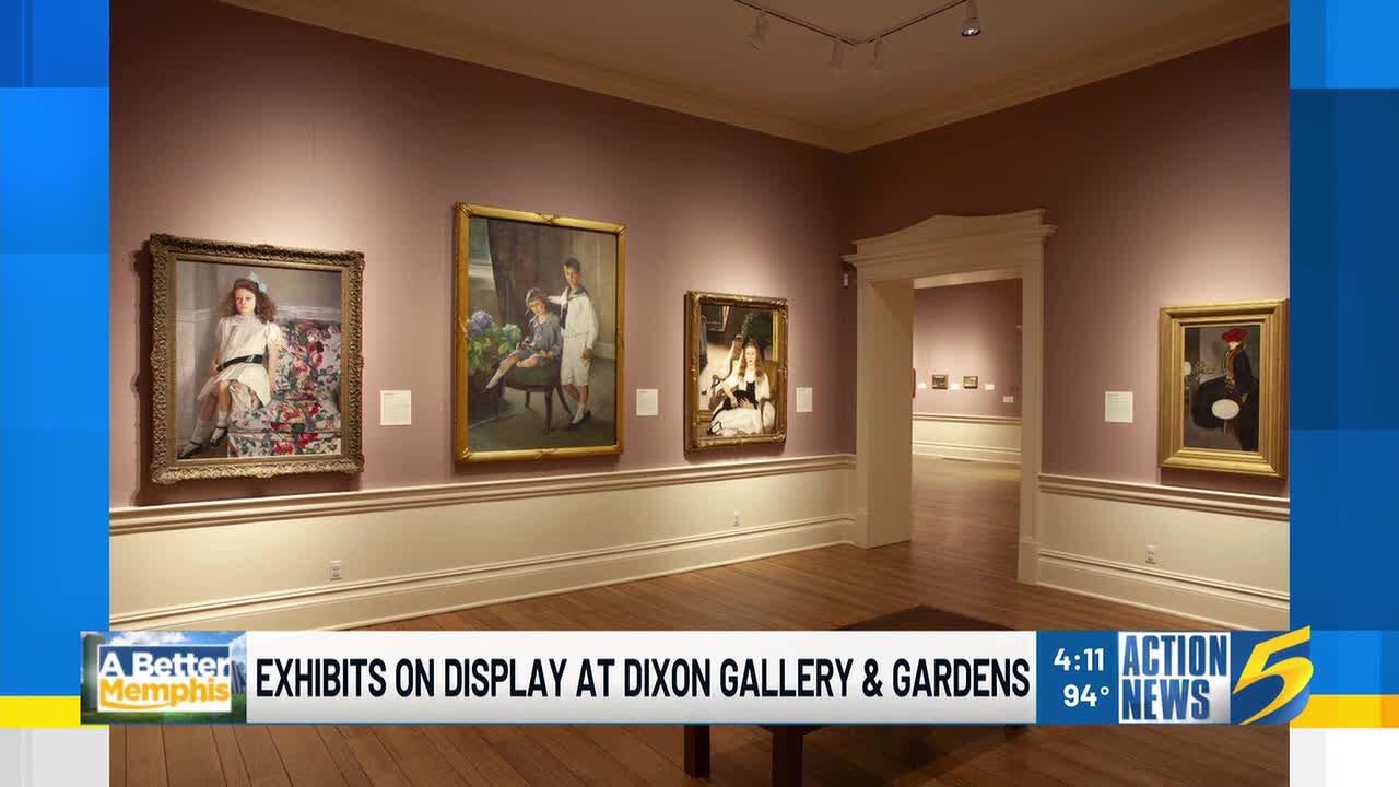 Curator chats about exhibits currently on display at Dixon Gallery & Gardens