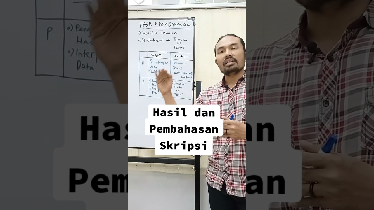 Hasil dan Pembahasan Skripsi