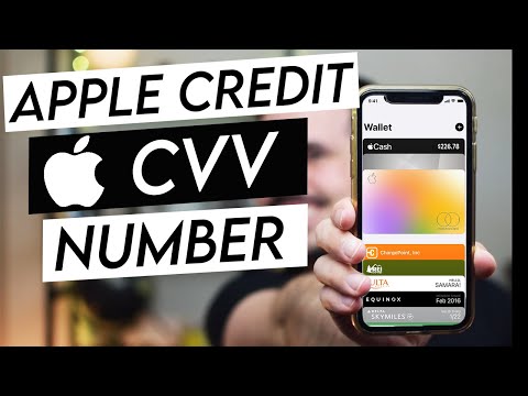 How to Find the CVV for your Apple Credit Card