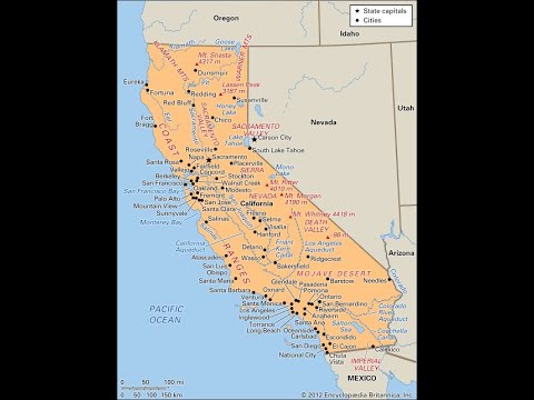 Map of California