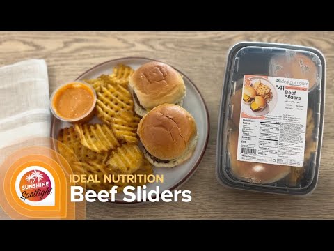 The Meal Prep Sliders Everyone’s Talking About at Ideal Nutrition | WPTV Sunshine Spotlight