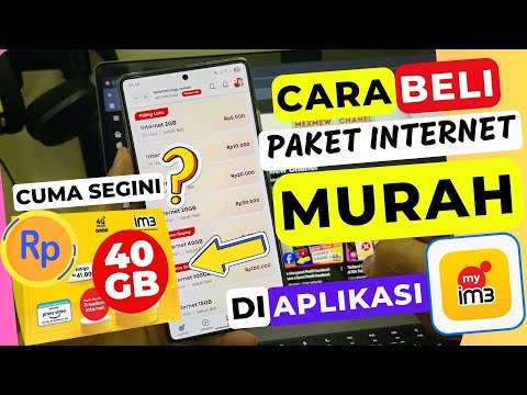 Cara Beli Paket Internet Murah di Aplikasi MyIM3 | Paket Indosat Murah 30 Hari