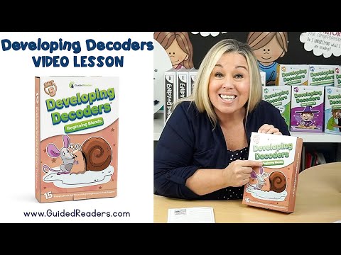 Making & Decoding Words: Developing Decoders Set 5 Lesson