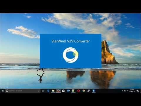 How to convert the vhdx file to vmdk Formate