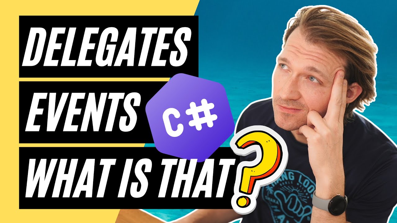 Delegates & Events in C# Explained for Beginners (a little of Event-Driven Development)🔔
