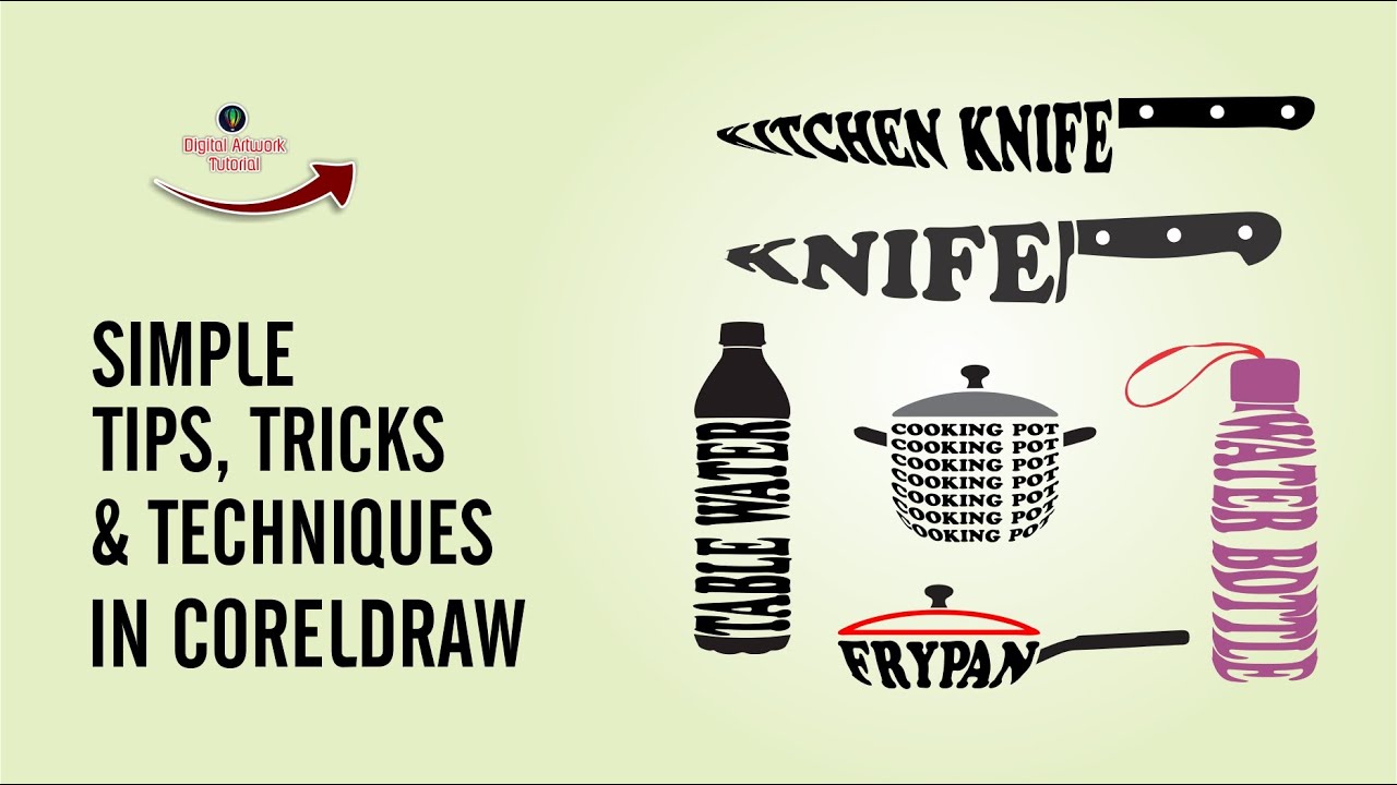 Envelope Text in Shape Effect in CorelDraw | Coreldraw Tutorial