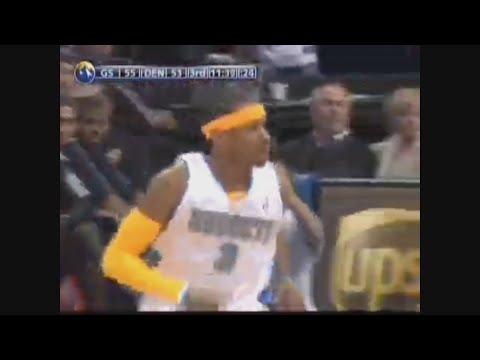 Allen Iverson 13 Points 5 Ast 4 Stl Vs. Warriors, 2007-08.