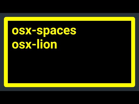 Changing name of Space in Mac OS X Lion