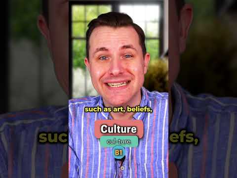 Culture - Meaning, Pronunciation, Synonyms and an Example Sentence (English Word of the Day)