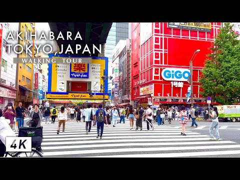 Tour of Akihabara | Tokyo, Japan Walking Tour 🇯🇵【4K | 60fps】