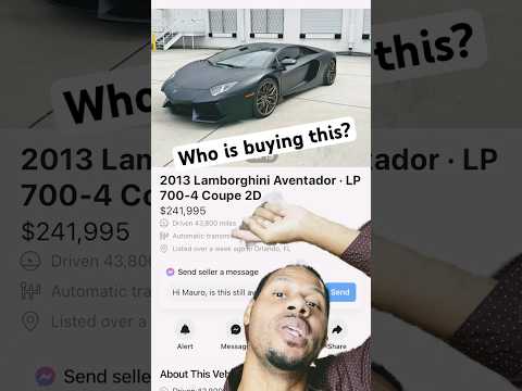 Who is buying this? 2013 Lamborghini Aventador $241,995 #car #buyingcars #lamborghini #garageshop