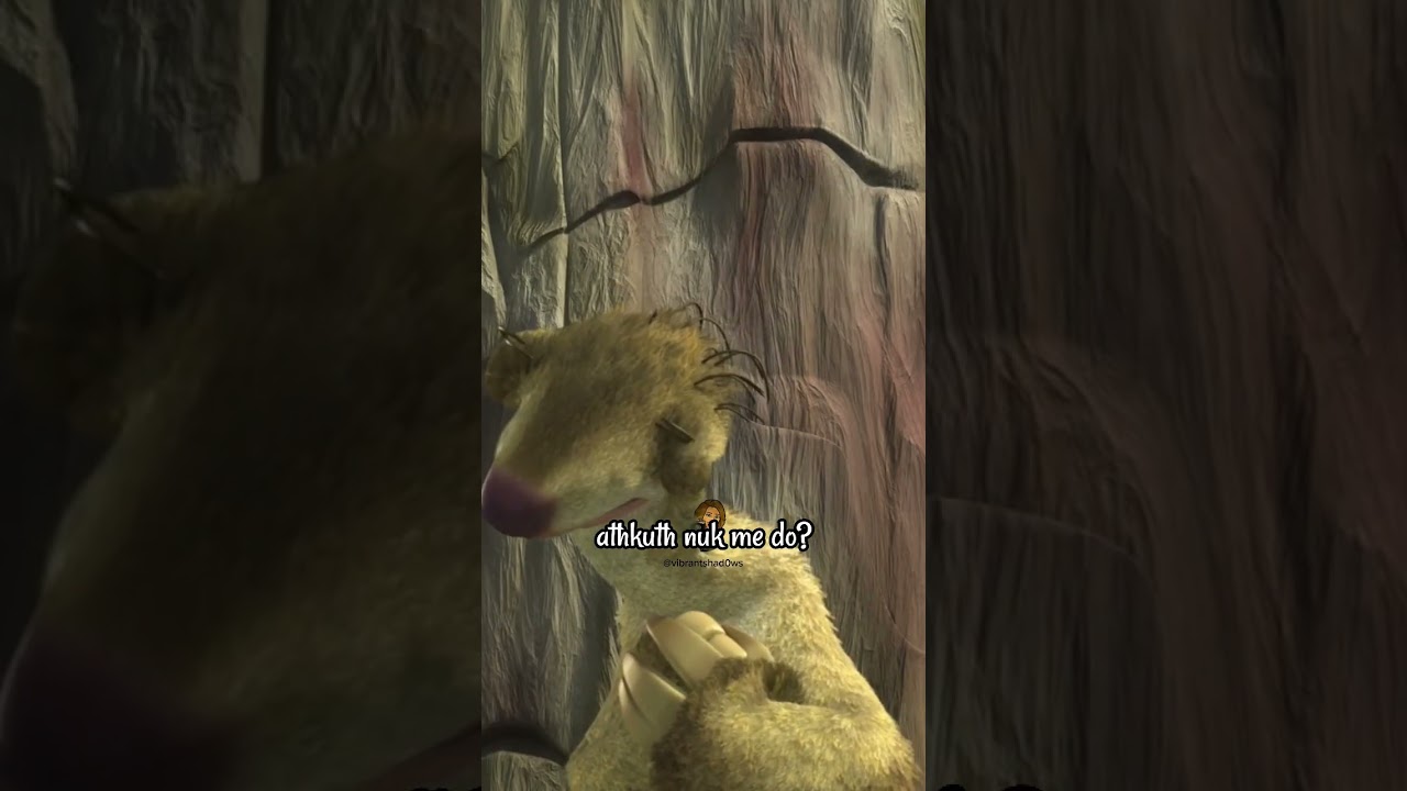 Pthe athkuth nuk me do? Epoka e Akullnajave dubluar ne shqip #shorts