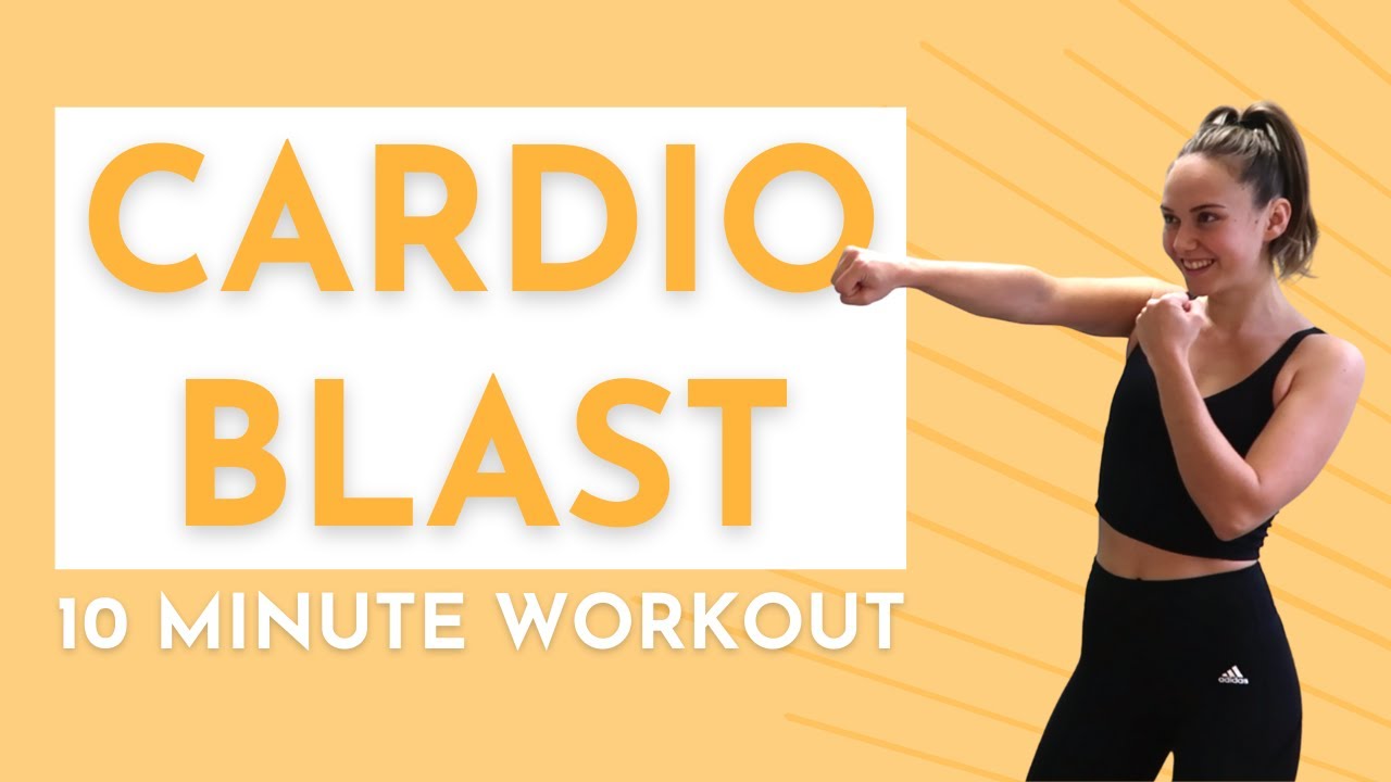 CARDIO BLAST AT HOME WORKOUT | 10 Minute No Equipment Workout | FIT BY LYS
