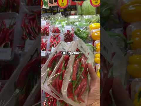 What can $1 buy in China? 3 vegetable