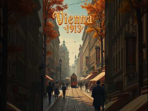 "Vienna 1913: A City on the Brink of History, Where Ordinary Moments Conceal Extraordinary Futures."