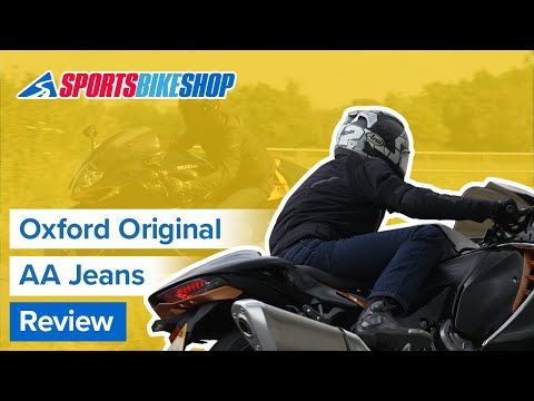 Oxford Original Approved AA denim motorcycle jeans review - Sportsbikeshop