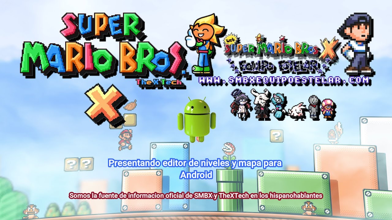 Web hispanohablante oficial de Super Mario Bros. X - SMBX Equipo Estelar