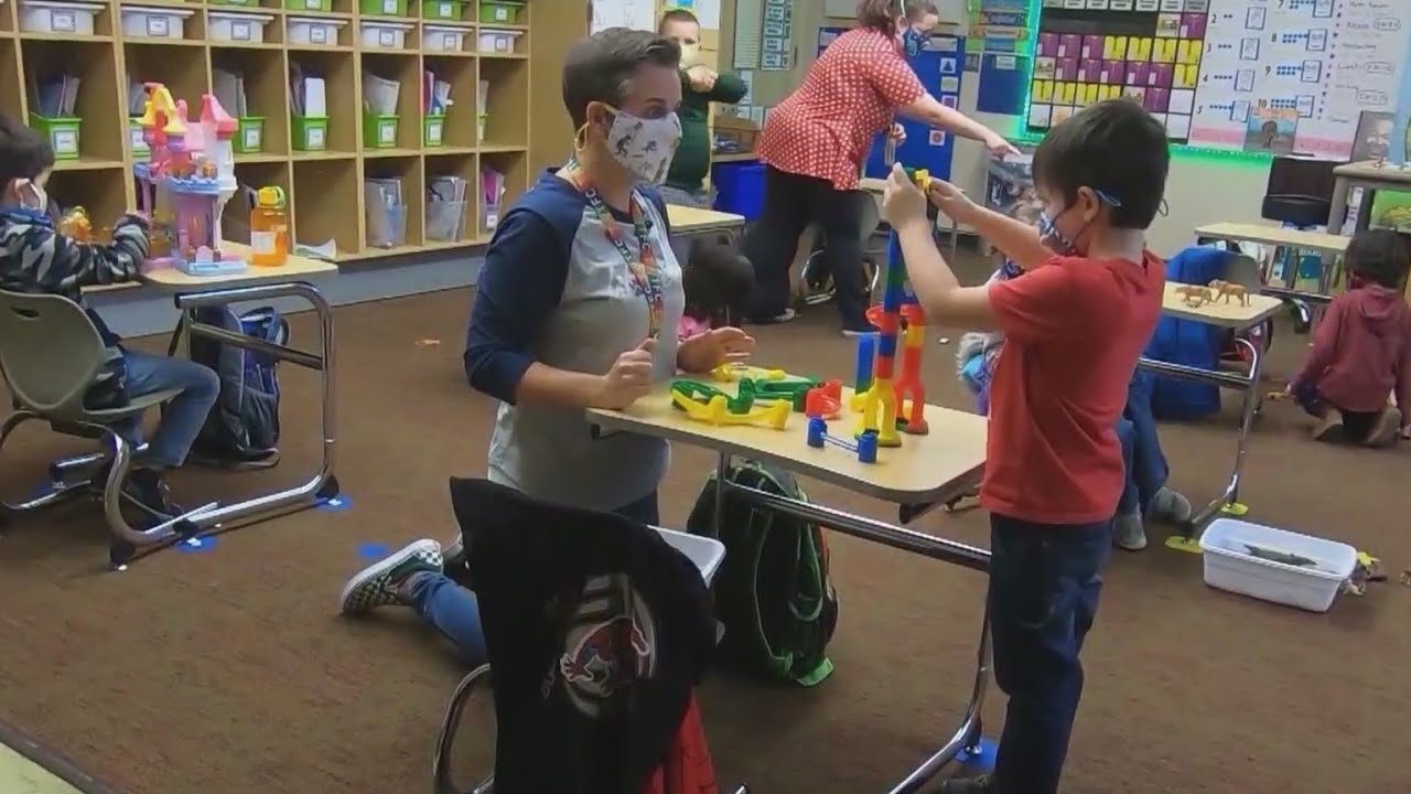 Class during COVID times: A day at Woodburn Elementary