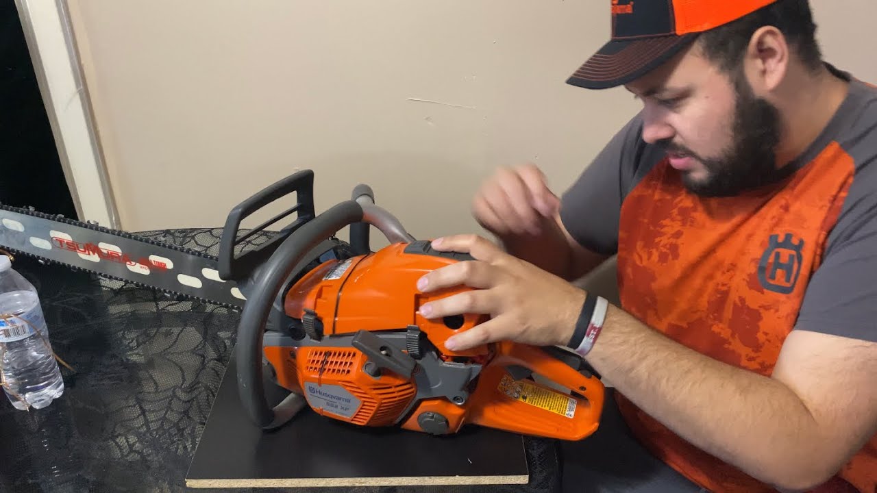 If you modified your chainsaw muffler ,you MUST do this otherwise you will be SORRY High Heat Tape