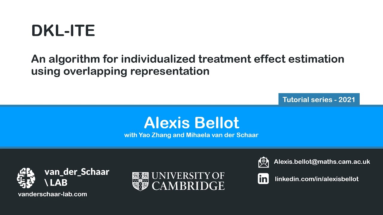 ITE inference - learning overlapping representations for treatment effect estimation