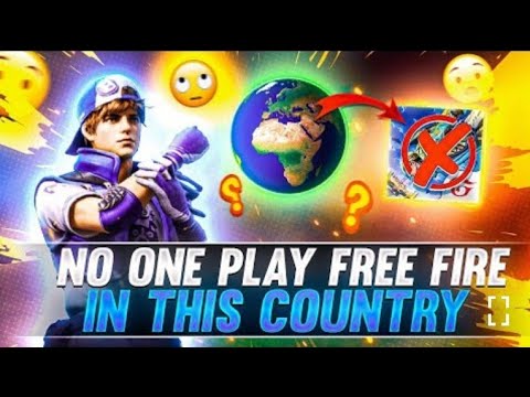 No One Play Free Fire🔥 In This Country 🤔 #shorts #freefireshorts