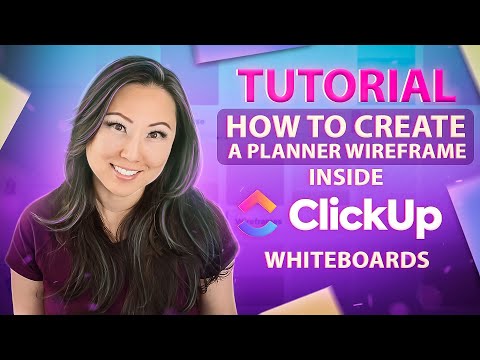 How To Create a Planner Wireframe Using ClickUp Whiteboard