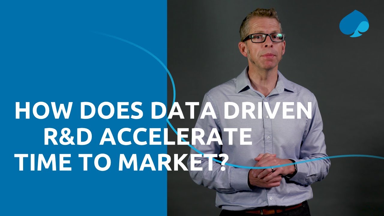 How does data driven R&D accelerate time to market?