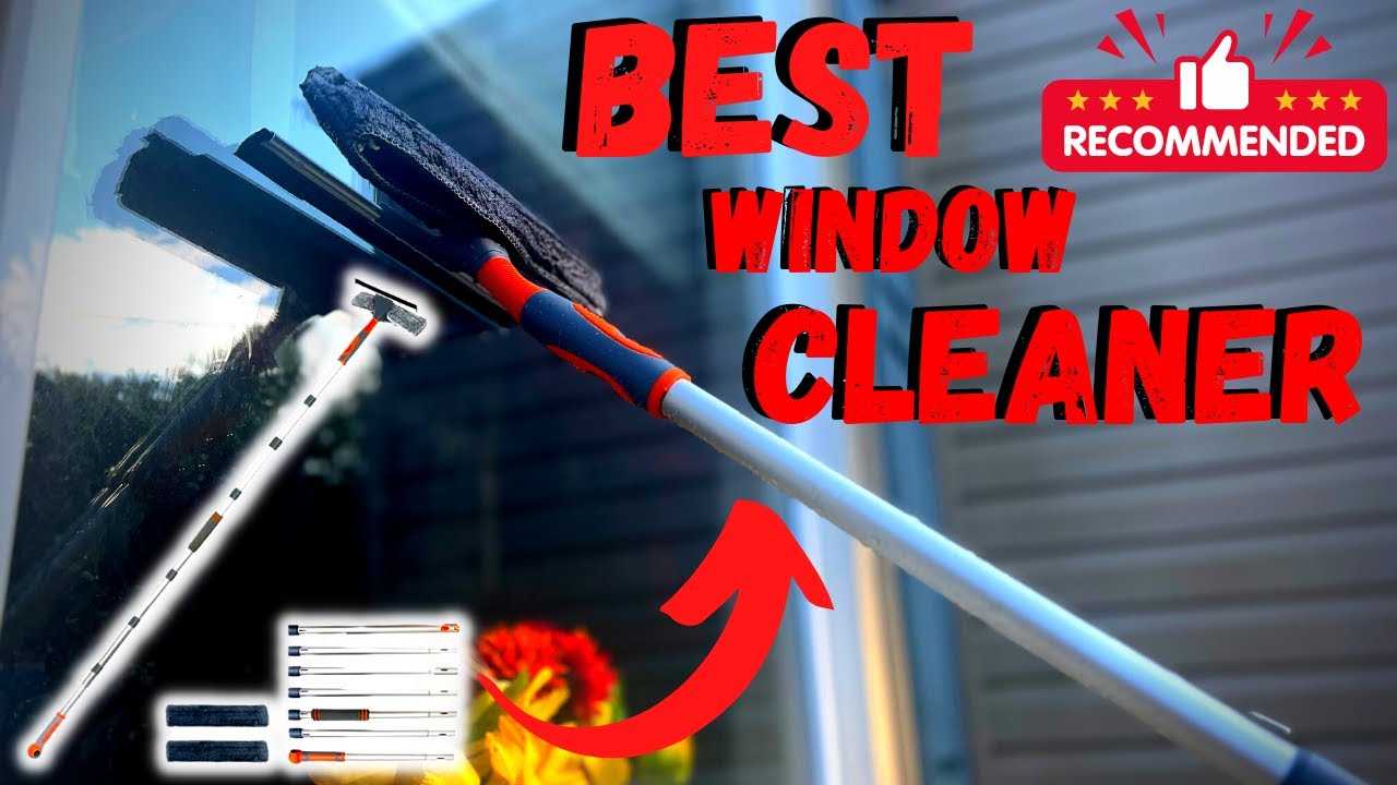 Professional Window Squeegee Cleaner 2 in 1 (Testing/Review)