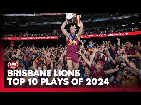 A season to remember for the Premiers! | Brisbane Lions' Top 10 plays | Fox Footy
