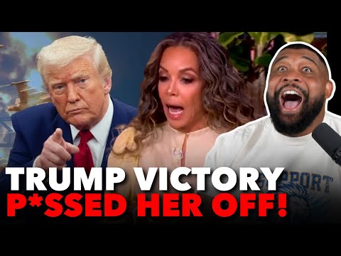 Sunny Hostin OUTRAGED On The View After Trump DEFEATS IRAN