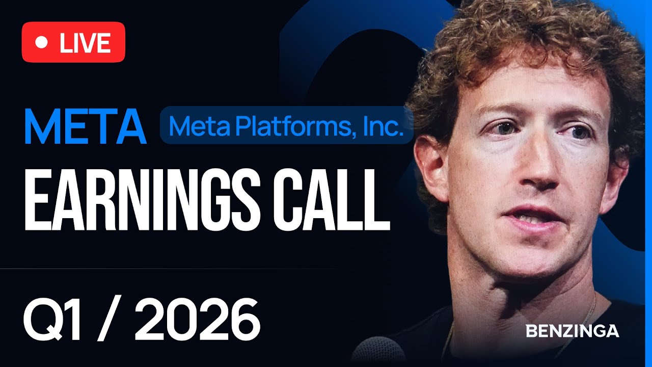 Meta Platforms Q1 FY26 Earnings Call | $META | 🔴 WATCH LIVE