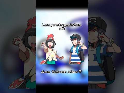 El misterio de los protagonistas de Pokémon Sol y Luna | #pokemon #memes #shorts
