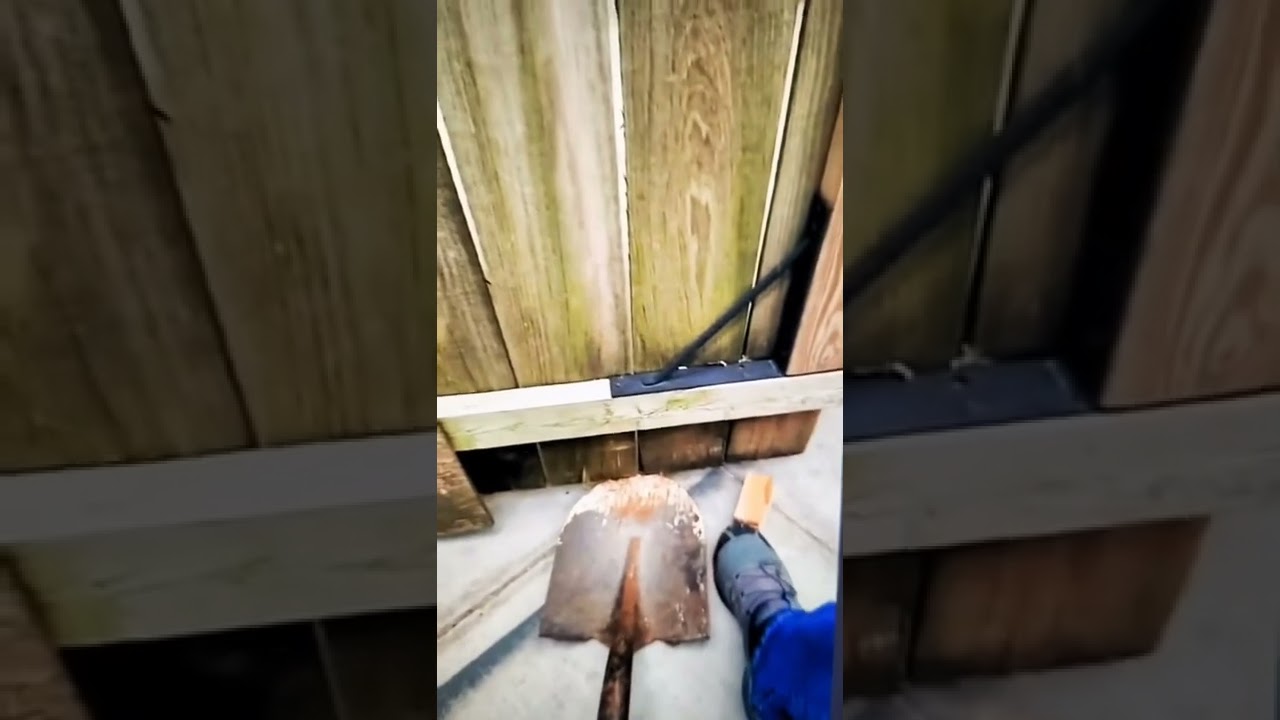 Get rid of your gate sag easy.  #shorts #fencegate #nosag #fence