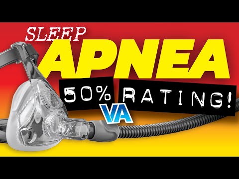 How to Get a 50% VA Disability Rating For Sleep Apnea and MAXIMIZE YOUR VA Benefit Payments