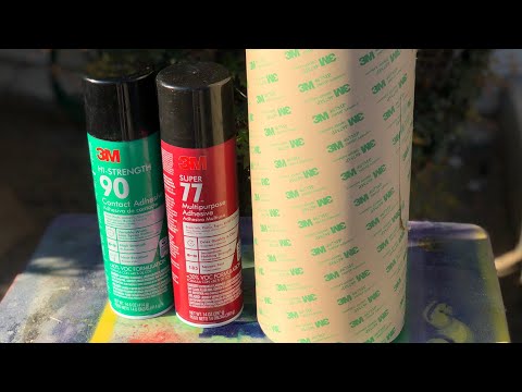 3M Double Sided Tape VS 3M Adhesive Spray - Which is Better? | CRAFT FANATIC